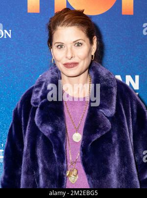 Debra Messing attends opening night of musical SMASH on Broadway at ...