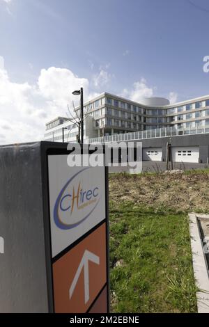 Illustration picture shows the Chirec Delta hospital (a relocation of ...