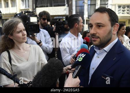 Joods Actueel Chief Editor Michael Freilich and Moshe Aryeh Friedman ...