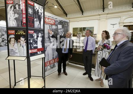 SoirMag Journalist Pierre De Vuyst, Princess Sibilla of Luxembourg ...