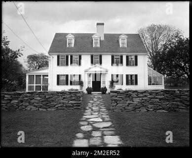 Daniel Vose House at 34 Vose Lane and Canton Avenue, Milton , Houses ...