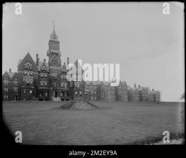 Danvers, Newbury Street, Danvers Insane Asylum, exterior , Buildings ...