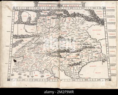 Tabula X Asiae , India, Maps, Early works to 1800 Norman B. Leventhal ...