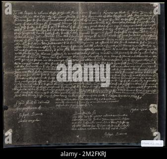 Deed of property in Harwich sold to Eleazer Rogers, Jesse Rogers, and ...