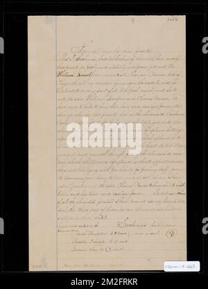 Deed of property in Dennis sold to Otis Baker of Yarmouth by Jeremiah ...