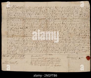 Deed of property in Yarmouth sold to Edward Sturges ,. Stanley Smith ...