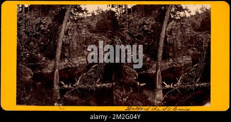 Dells of the St. Croix , Trees, Rivers, Rocks Stock Photo - Alamy