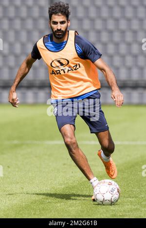 Gent's Ofir Davidzada pictured in action during the seventh day of the ...