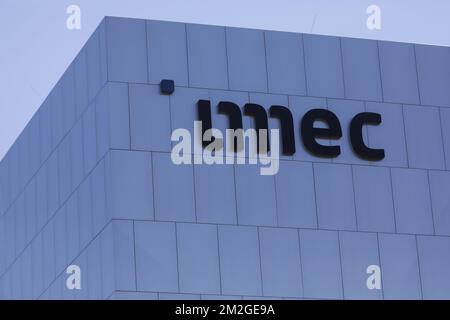 Illustration picture shows the Imec headquarters during a visit of Imec ...