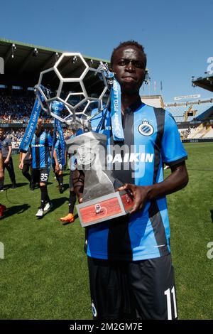 Club's Krepin Diatta pictured during a soccer match between Club Brugge ...
