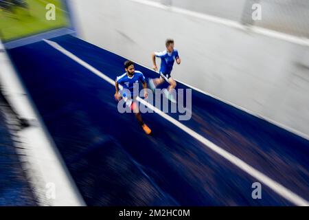 Gent's Ofir Davidzada pictured in action during the seventh day of the ...