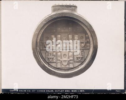 Distribution Department, Coffin Valve Company, 48-inch check valve ...