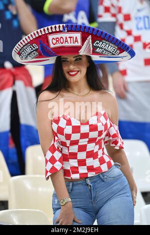 Ex Miss Croatia Ivana KNOELL poses in the grandstand. Semi-final, semi ...
