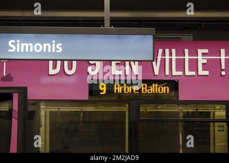 Illustration picture shows the Simonis station during the royal opening ...