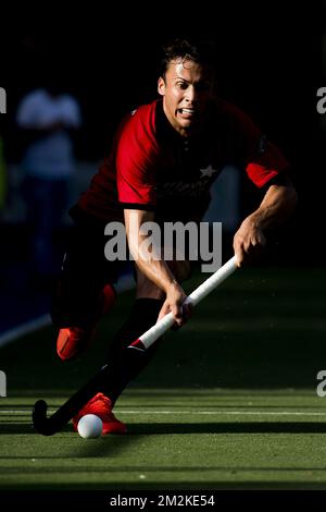 White Star's Tom Barratt pictured in action during a hockey game ...