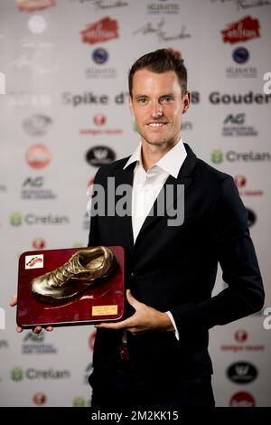 Belgian European Champion marathon Koen Naert celebrates with the ...