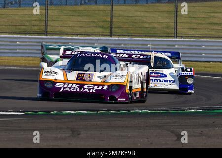 Alex Brundle, Jaguar XJR8, Returning to the circuit where Group C held ...