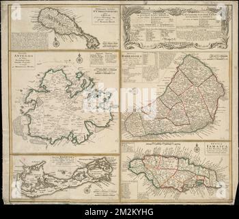 Antigua , Antigua, Maps, Early works to 1800, Antigua, Administrative ...