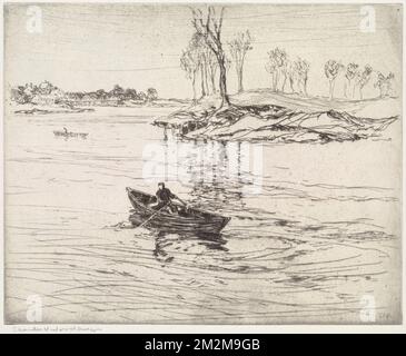 Dory , Dories Boats. Charles H. Woodbury (1864-1940). Prints Stock ...