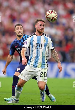 LUSAIL CITY - Alexis Mac Allister of Argentina during the FIFA World ...