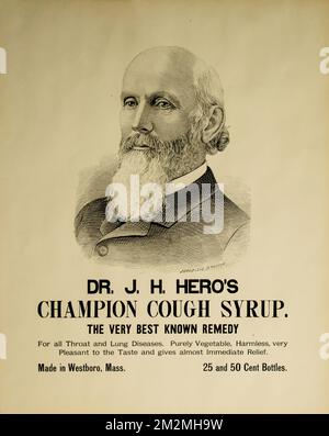 Dr. John H. Hero , Quacks, Hero, John Henry, 1820-1898. Westborough ...