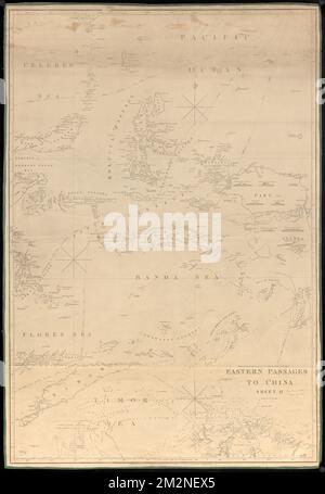 Eastern passages to China , Nautical charts, Indonesia, Nautical charts ...