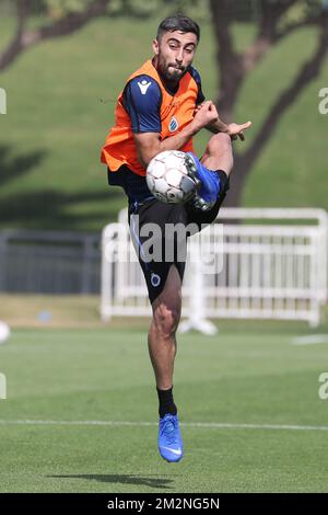Club's Kaveh Rezaei pictured during the sixth day of the winter ...