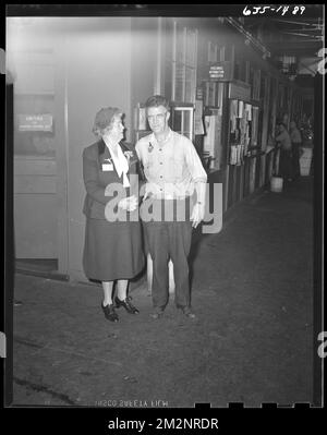 Edith Nourse Rogers with man , Rogers, Edith Nourse, 1881-1960 ...