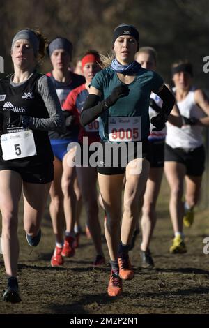 Anna Gosk pictured in action during the women's race at the fourth ...