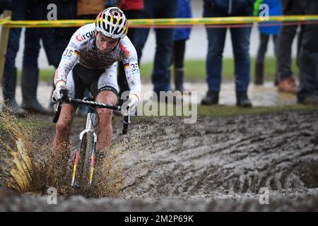 German Marcel Meisen pictured in action during the men's elite race ...