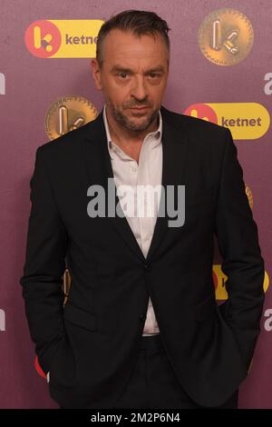 television maker Tom Waes poses for the photographer during the 'Gala ...