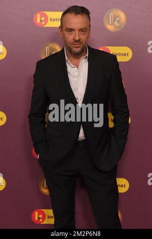 television maker Tom Waes poses for the photographer during the 'Gala ...