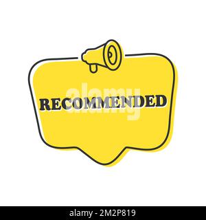 recommended stamp. recommended square grunge sign. recommended Stock ...