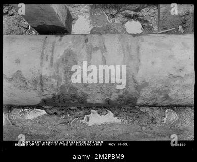 Electrolysis, Northern High Service Pipe Lines, Section 27, Washington ...
