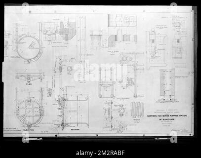 Engineering Plans, Northern High Service Spot Pond Pumping Station ...