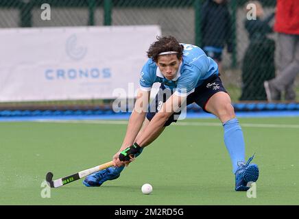 Braxgata's Tobias Biekens pictured in action during a hockey game ...