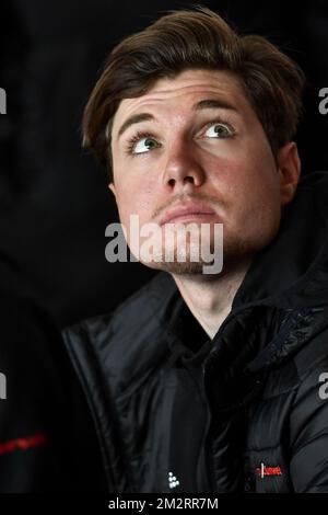 Swiss Marc Hirschi of Team Sunweb pictured in action during the sixth ...