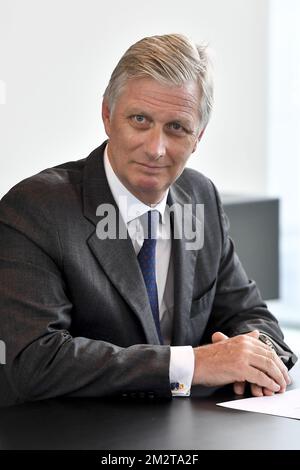 King Philippe - Filip of Belgium and Niko Chairman Rudy Mattheus ...