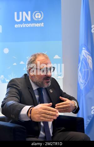Bruno Pozzi, the new Belgian UN Environment Director for Europe ...
