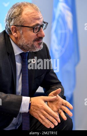 Bruno Pozzi, the new Belgian UN Environment Director for Europe ...