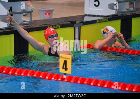 Belgian Kimberly Buys pictured during the first day of the Belgian ...