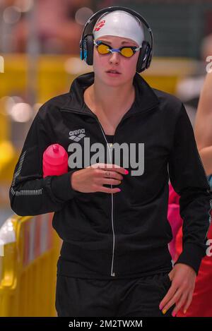 Belgian swimmer Fanny Lecluyse pictured at day one of the second leg of ...