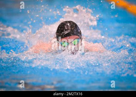 Belgian Louis Croenen pictured during the third day of the Belgian ...