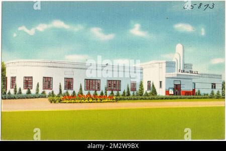 Fan and Bill's , Restaurants, Tichnor Brothers Collection, postcards of ...