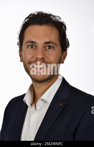 Ecolo's Samuel Cogolati poses during a photoshoot, Thursday 20 June ...
