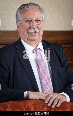 PS' Andre Flahaut poses during a photoshoot, Thursday 20 June 2019, at ...