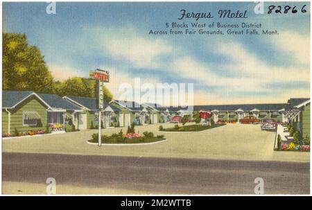 Fergus Motel, 5 blocks West of Business District, across from Fair ...