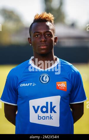 Gent's Jean-Luc Dompe poses for the photographer at the 2018-2019 ...
