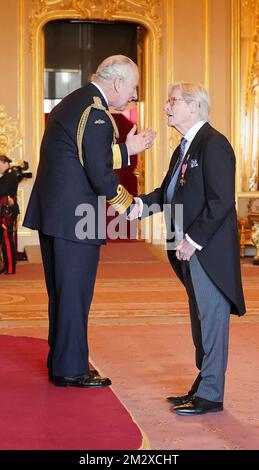 Mr. William Roache, from Wilmslow, is made an Officer of the Order of ...