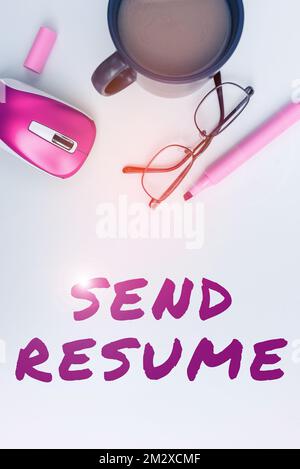 Text caption presenting How To Write A Cv, Business concept ...